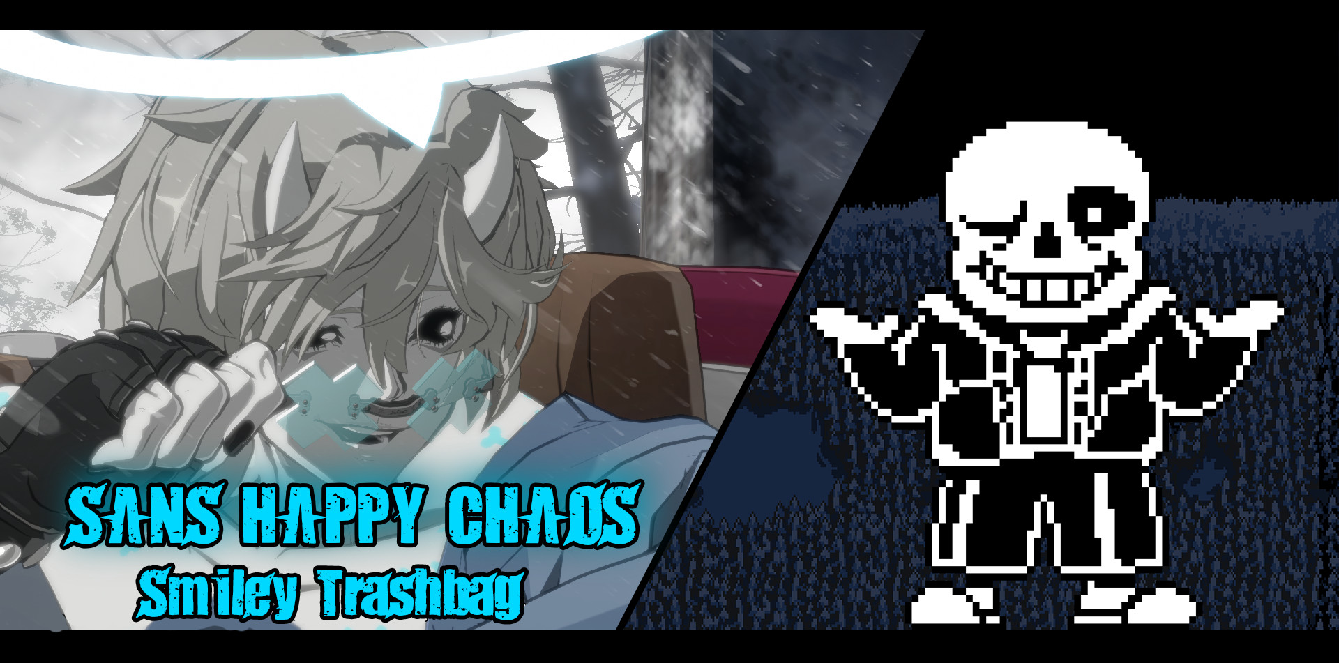 Sans Happy Chaos - Smiley Trashbag Mod for GUILTY GEAR -STRIVE- | GGST Mods