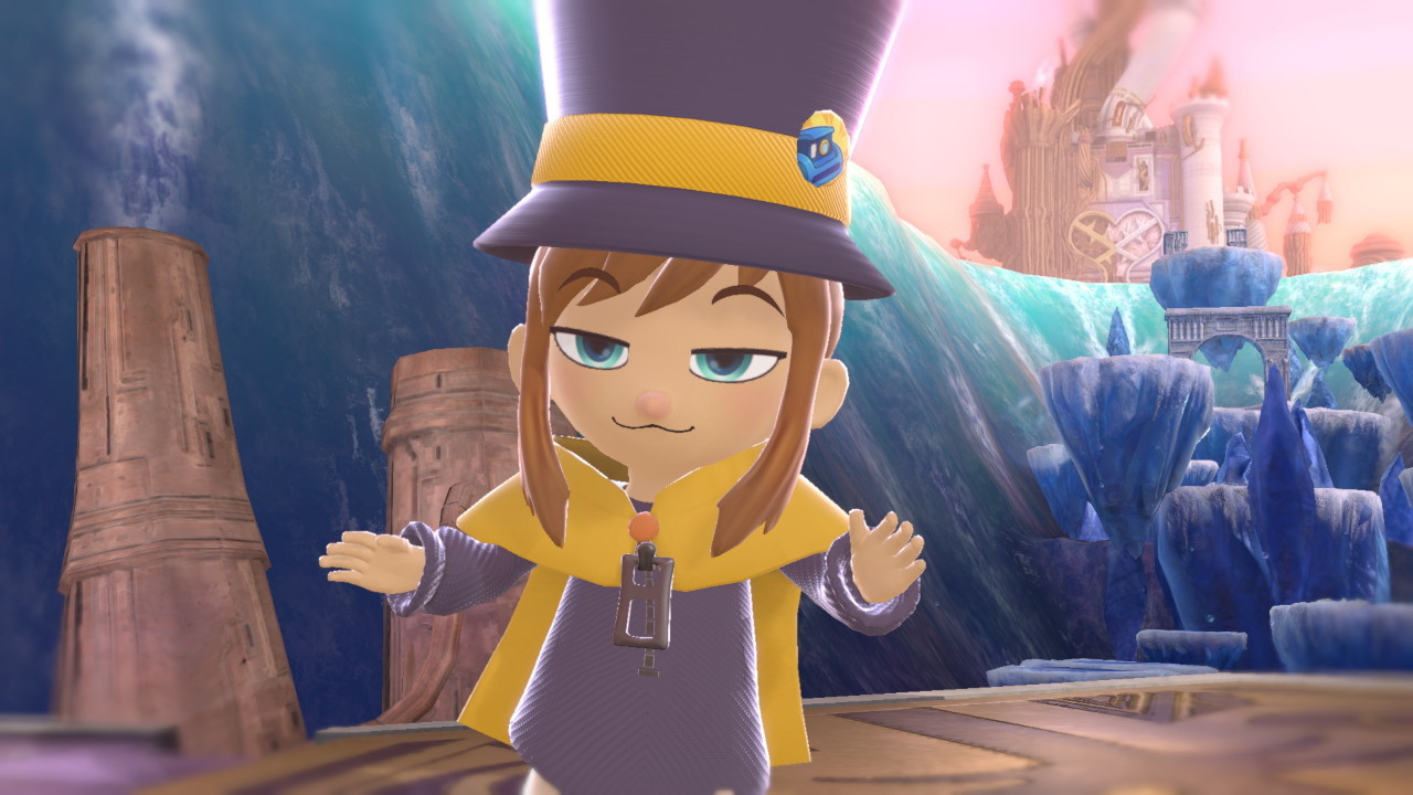 Hat Kid complementary mods(Alts,Smug,Announcer+..) Mod for Super Smash ...