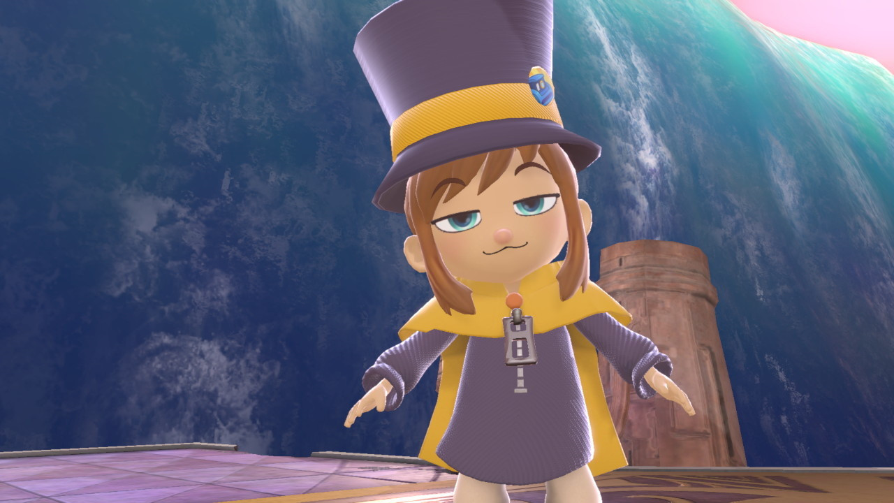 Hat Kid complementary mods(Alts,Smug,Announcer+..) Mod for Super Smash ...