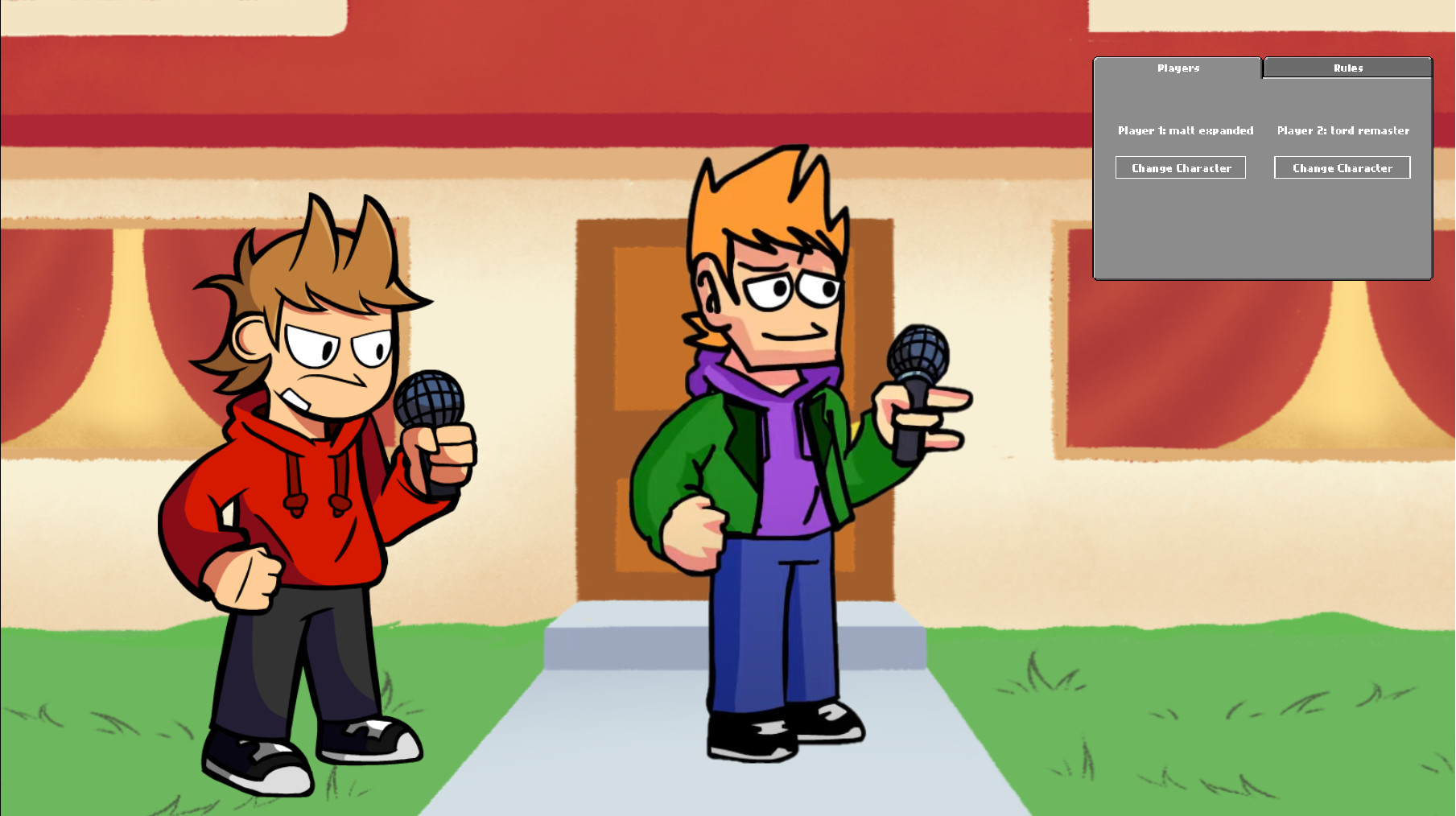VS eddsworld:Red Fury multiplayer Mod for Friday Night Funkin' | FNF Mods