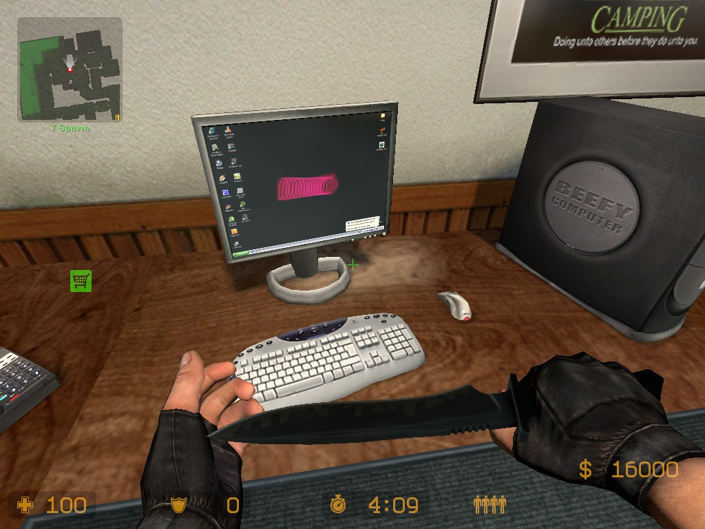Windows XP machine desktop Mod for Counter-Strike: Source | CS:S Mods