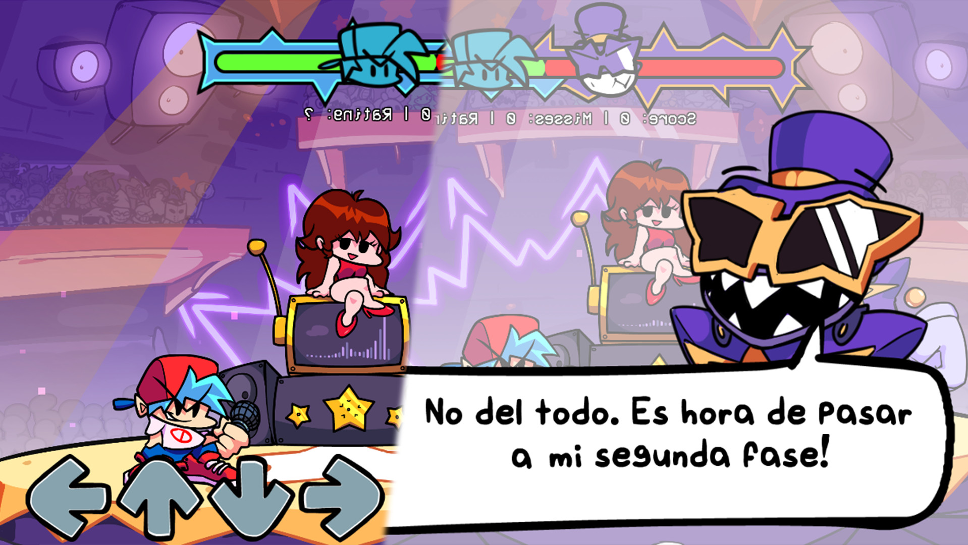 VS. Violastro [VIBRANTS FW]:TRADUCIDO AL ESP-LATAM [Friday Night Funkin ...