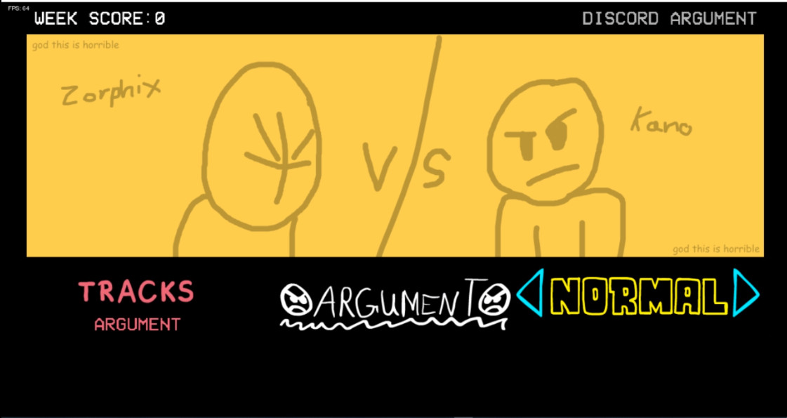 argument mod Mod for Friday Night Funkin' | FNF Mods
