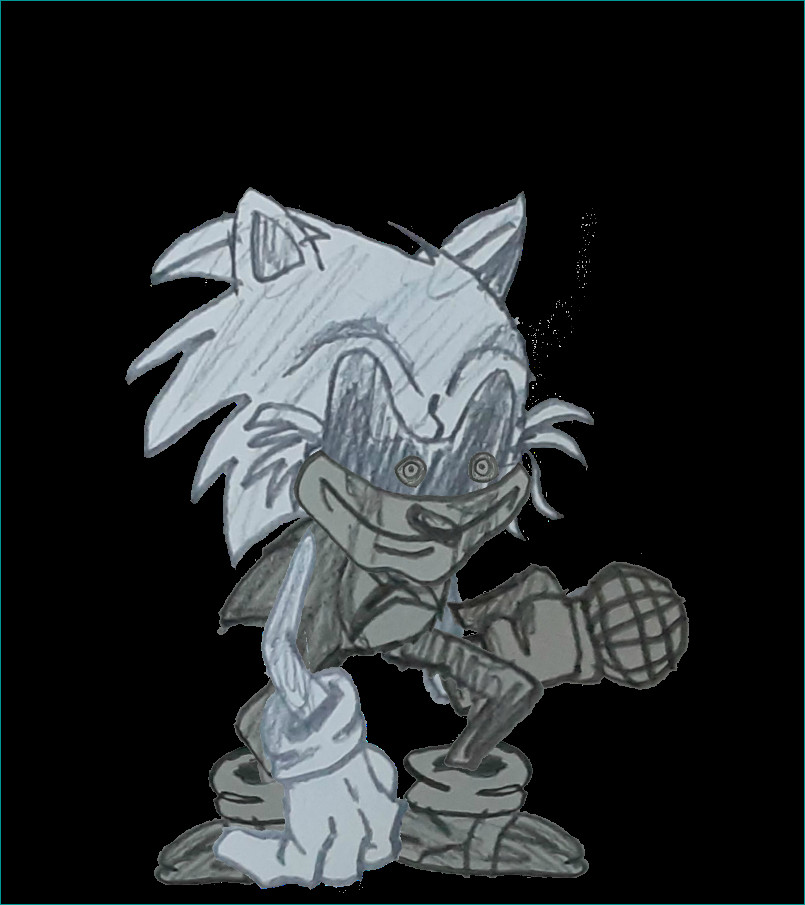 Paper Sonic X And Faker Sonic [Skin] [Friday Night Funkin'] [Mods]