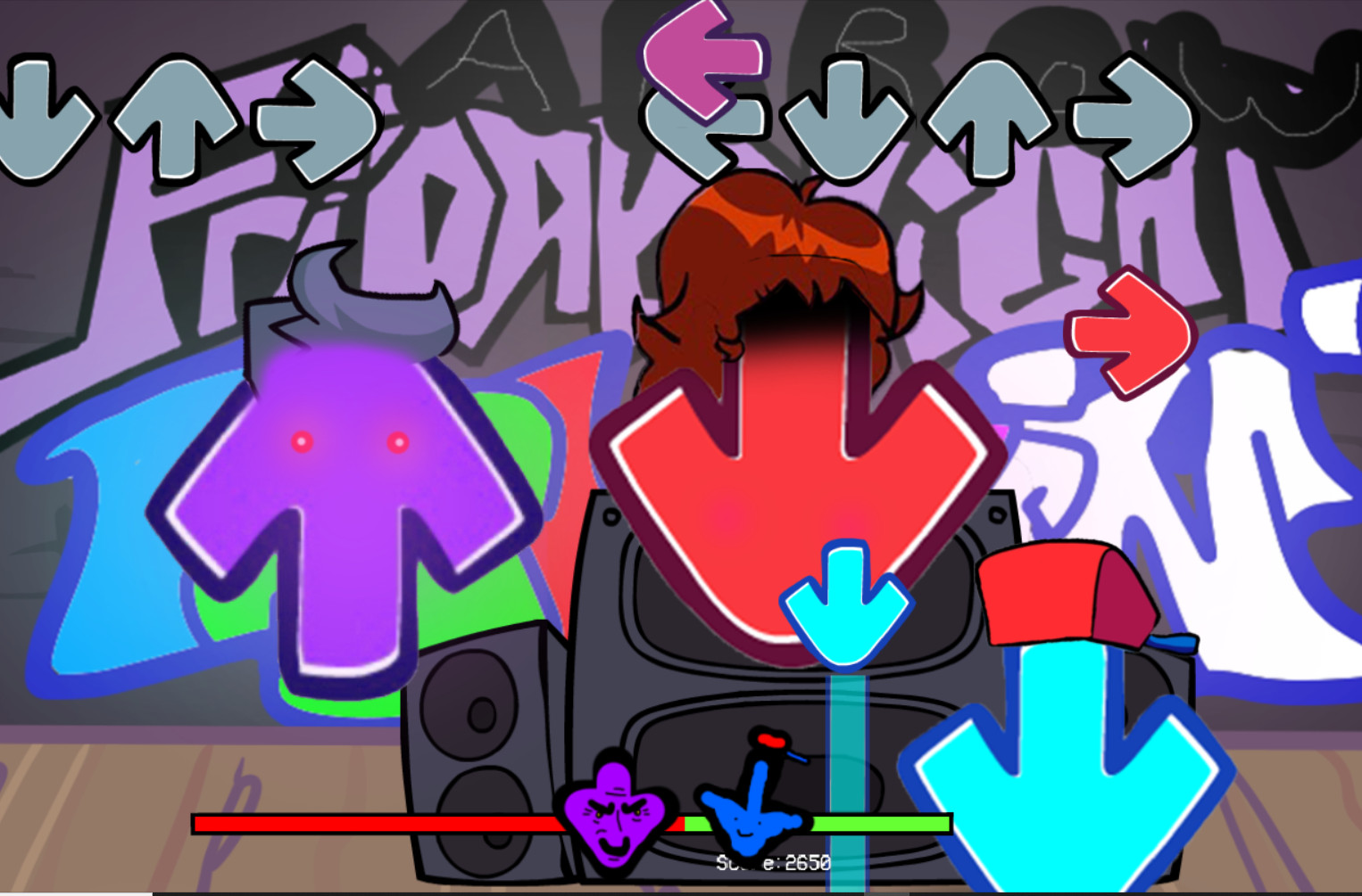 FNF ARROW TAKEOVER [Friday Night Funkin'] [Mods]