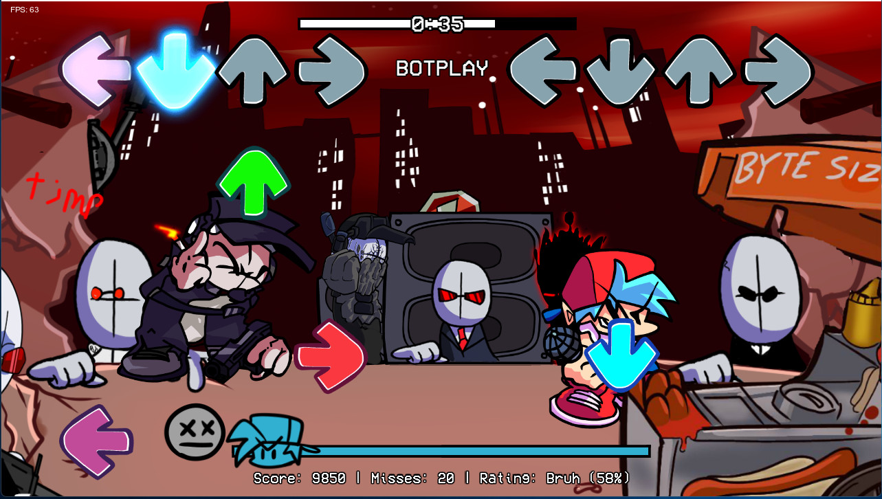 FNF Vs Accelerant Hank Remade "Mastatousive" Mod for Friday Night ...