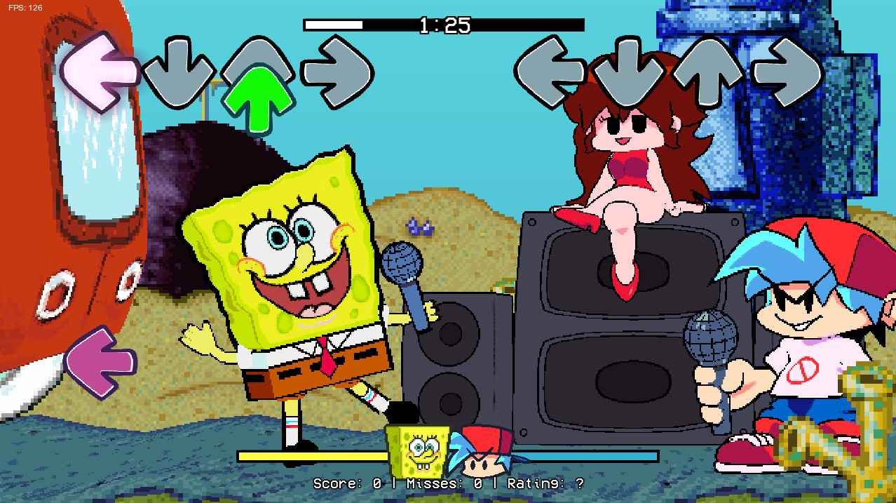 Vs. SuperSponge (DEMO) Mod for Friday Night Funkin' | FNF Mods