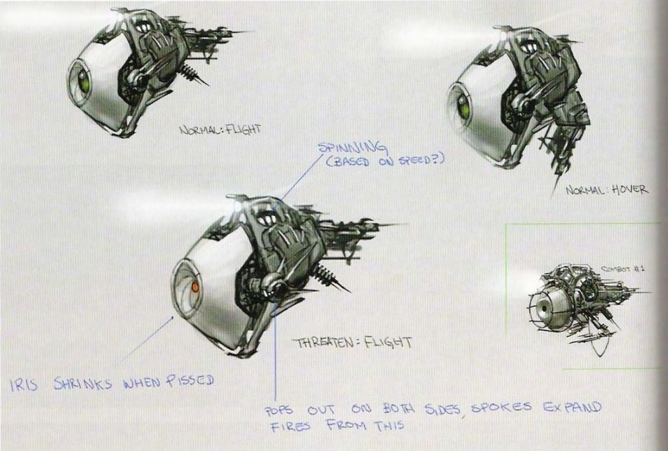 Concept art styled Scanner Mod for Half-Life 2 | HL2 Mods