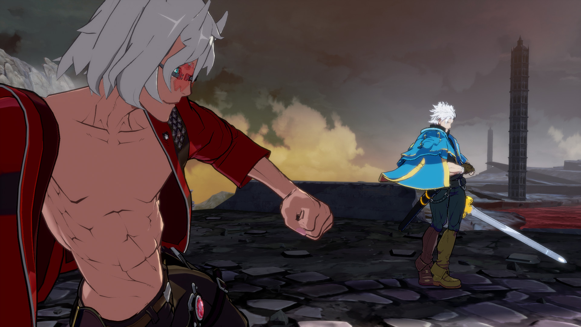 Dante DMC3 Recolor Happy Chaos Mod for GUILTY GEAR -STRIVE- | GGST Mods