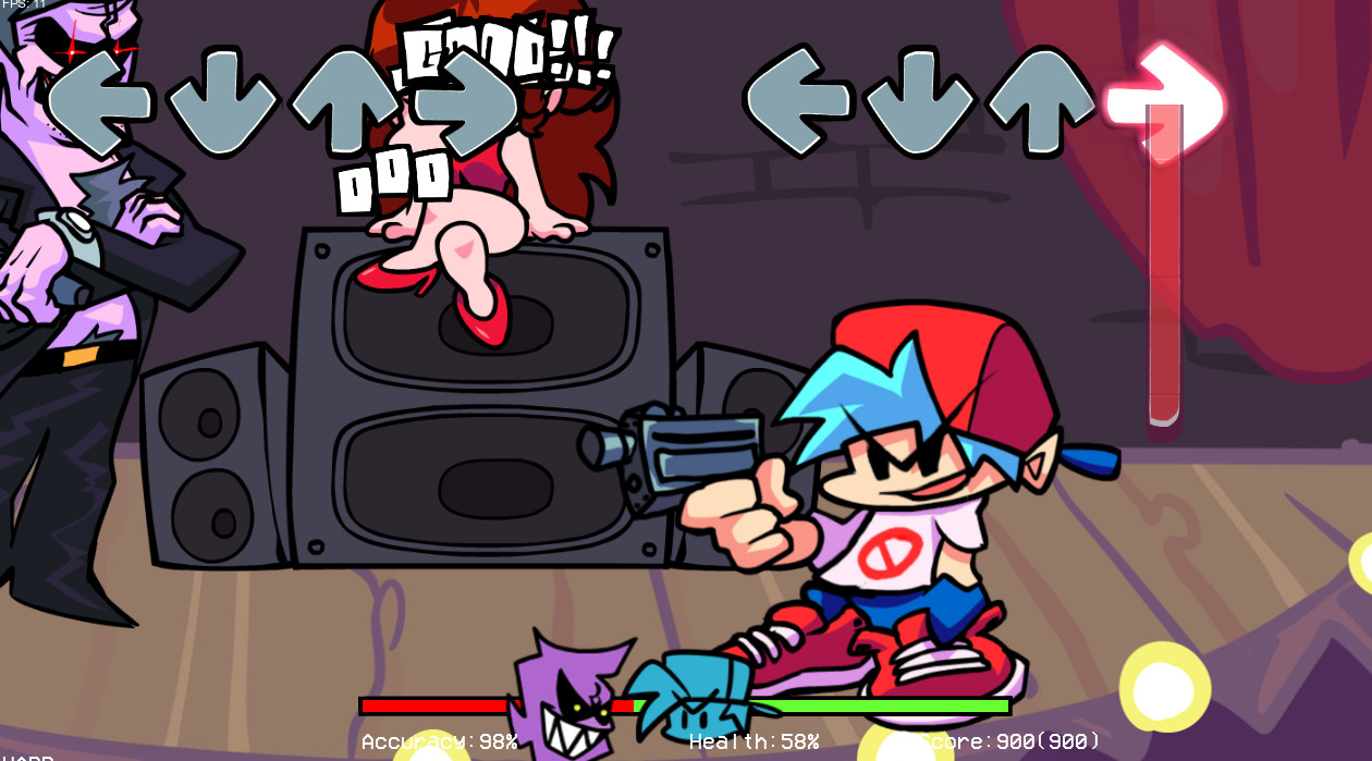 BF but has a gun [Friday Night Funkin'] [Mods]