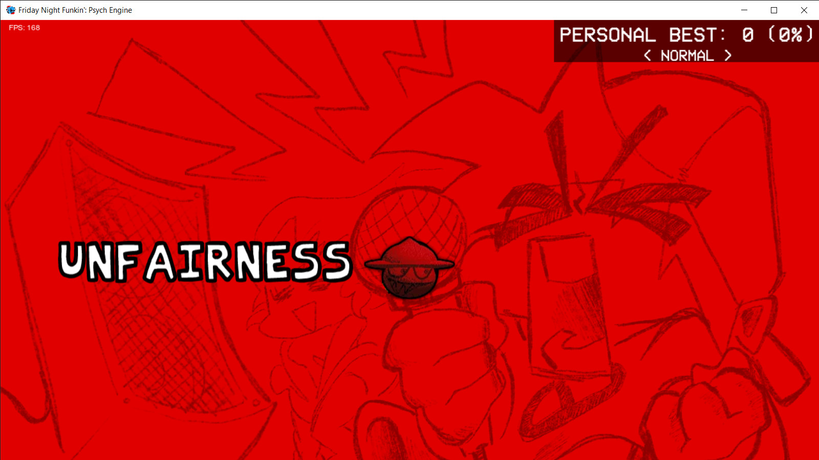 Unfairness first person Mod for Friday Night Funkin' | FNF Mods