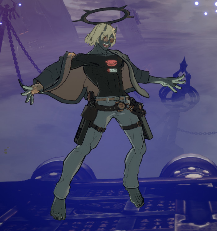 Happy Chaos Color 11 Spaghetti Showdown t-shirt Mod for GUILTY GEAR ...