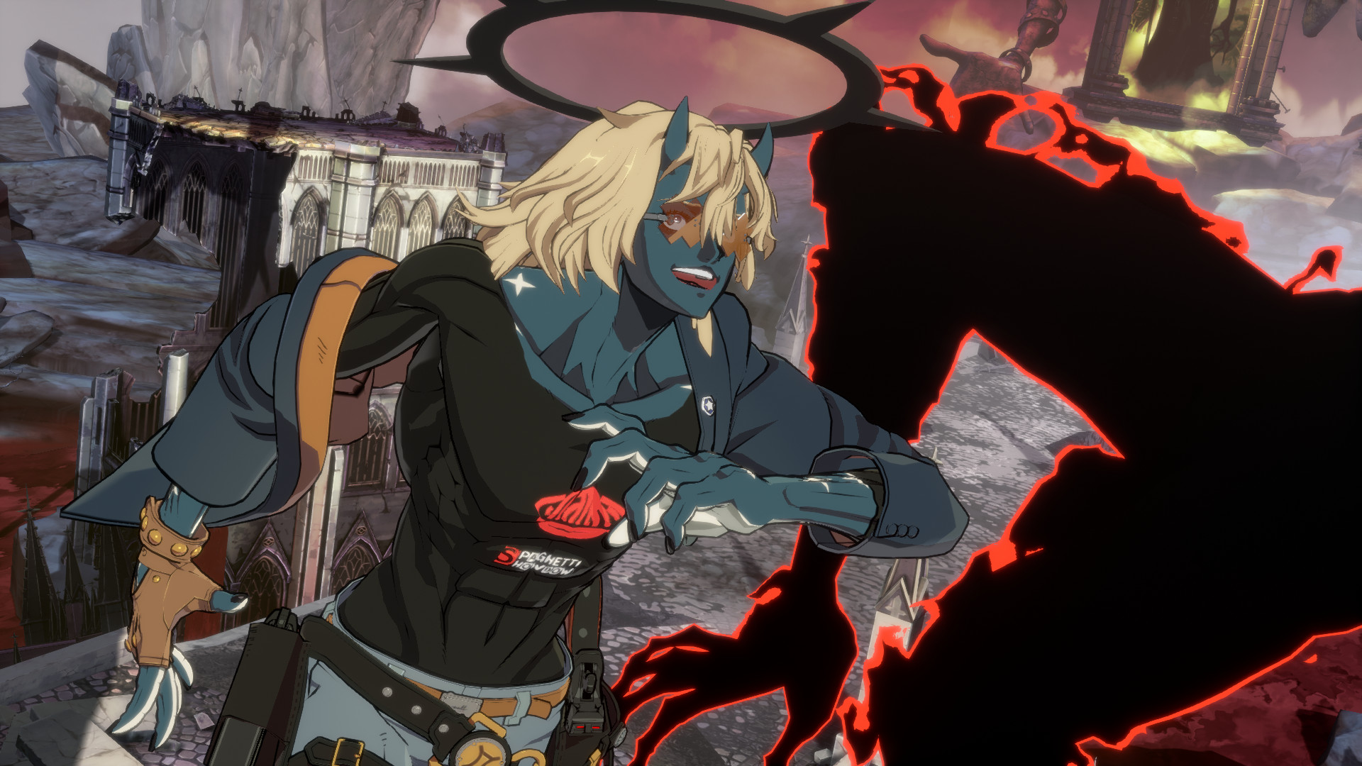 Happy Chaos Color 11 Spaghetti Showdown t-shirt [GUILTY GEAR -STRIVE ...