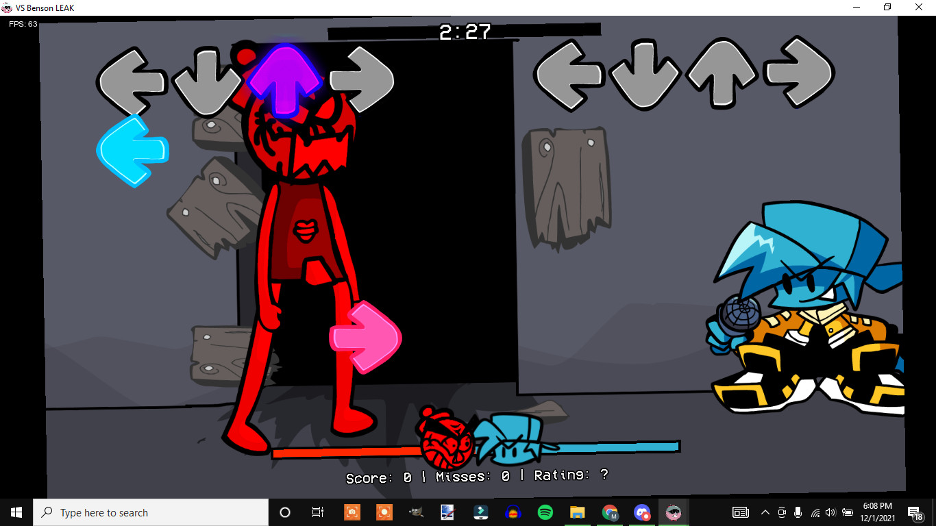 Minus Benson Mod for Friday Night Funkin' | FNF Mods