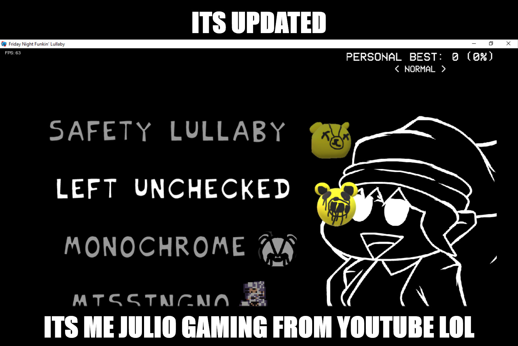 fnf stitches lullaby but there are stithes [Friday Night Funkin'] [Mods]