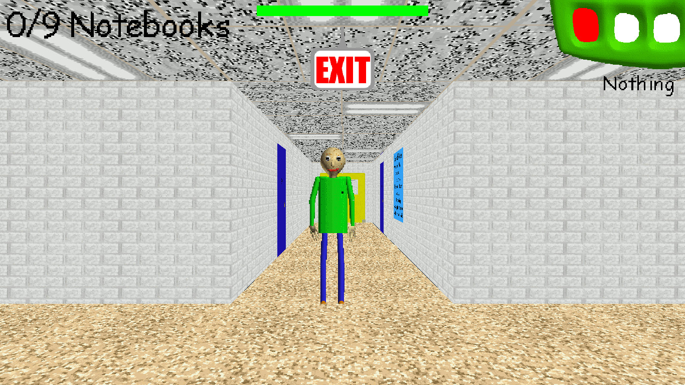Baldi's Basics but 9 notebooks Mod for Baldi's Basics | Baldi Mods