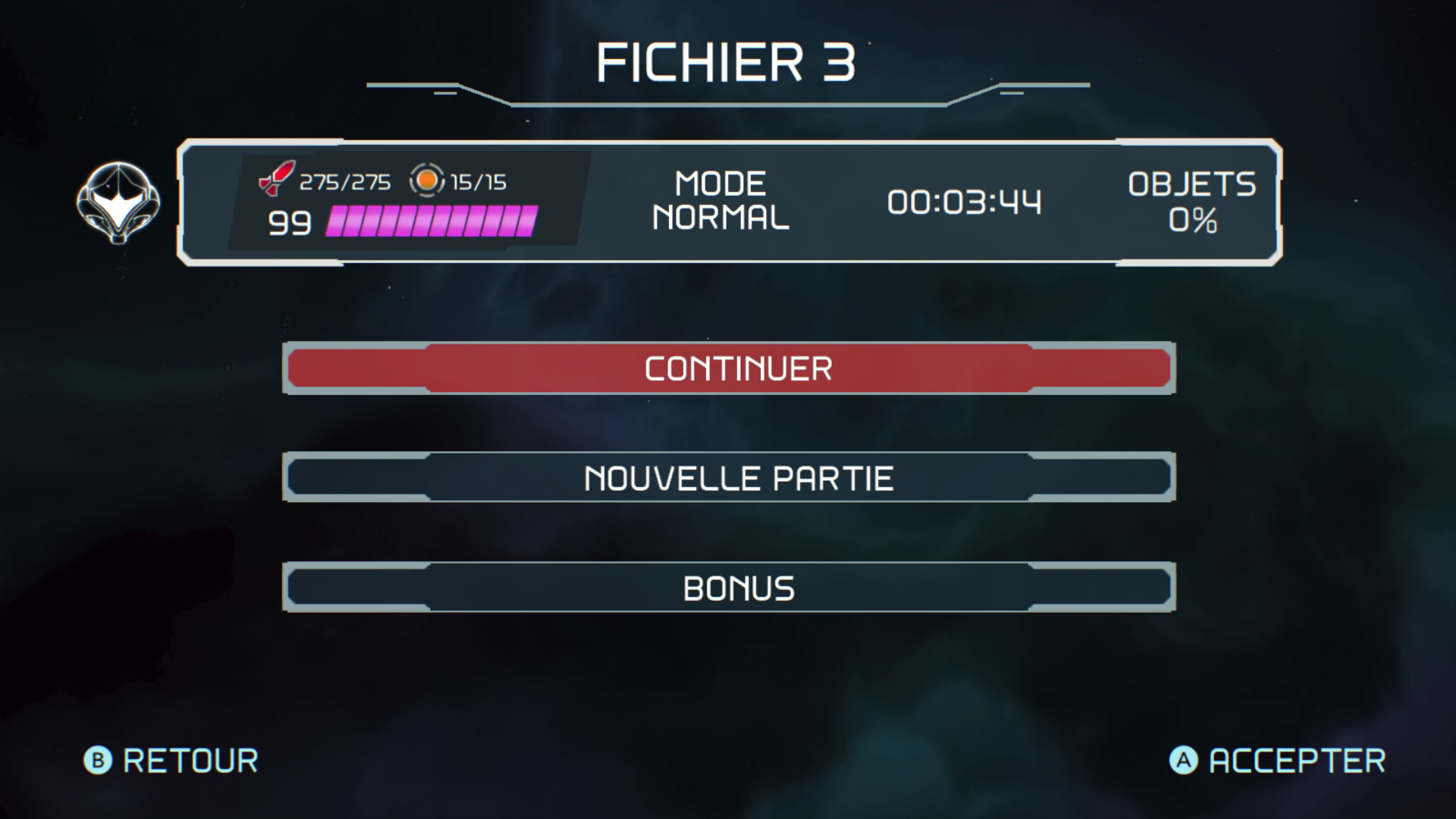 Multiples save files Mod for Metroid Dread | Dread Mods