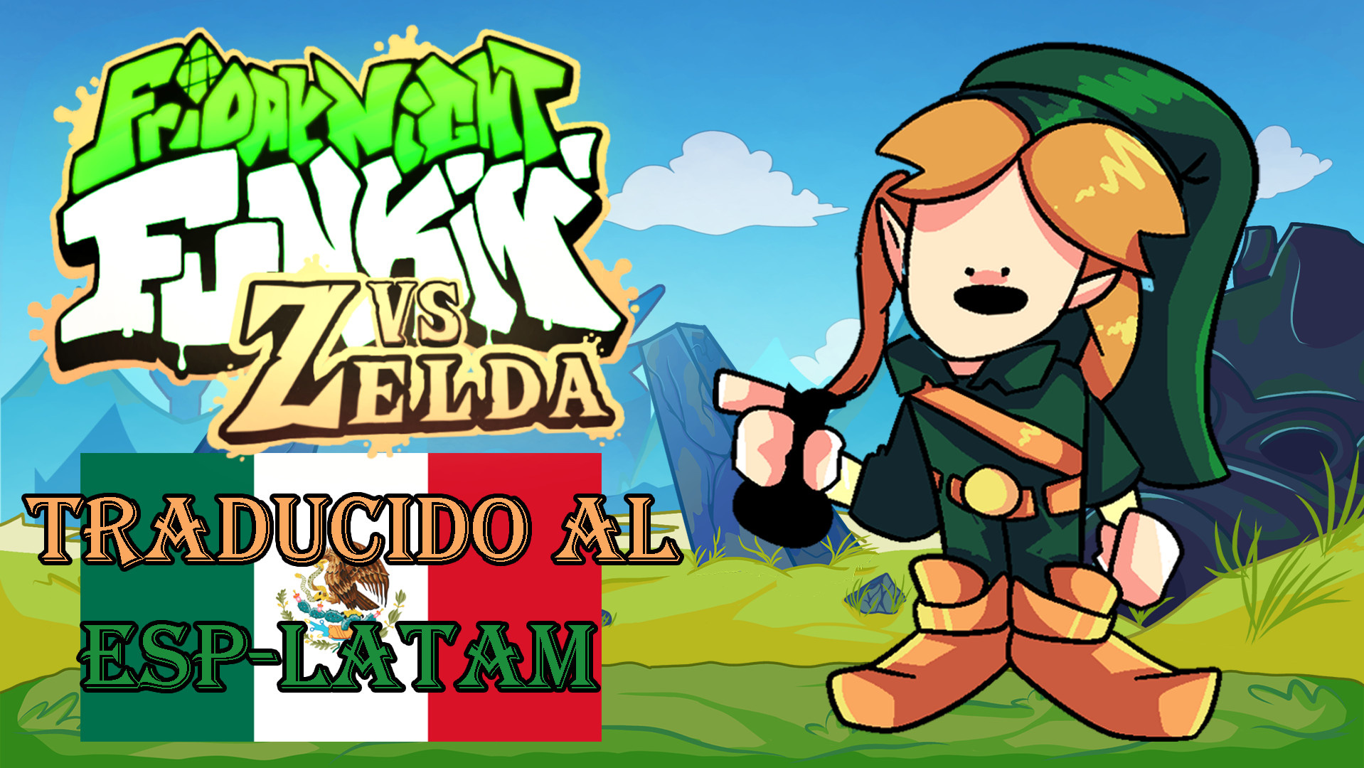 Friday Night Funkin X Zelda:TRADUCIDO AL ESP-LATAM Mod for Friday Night ...