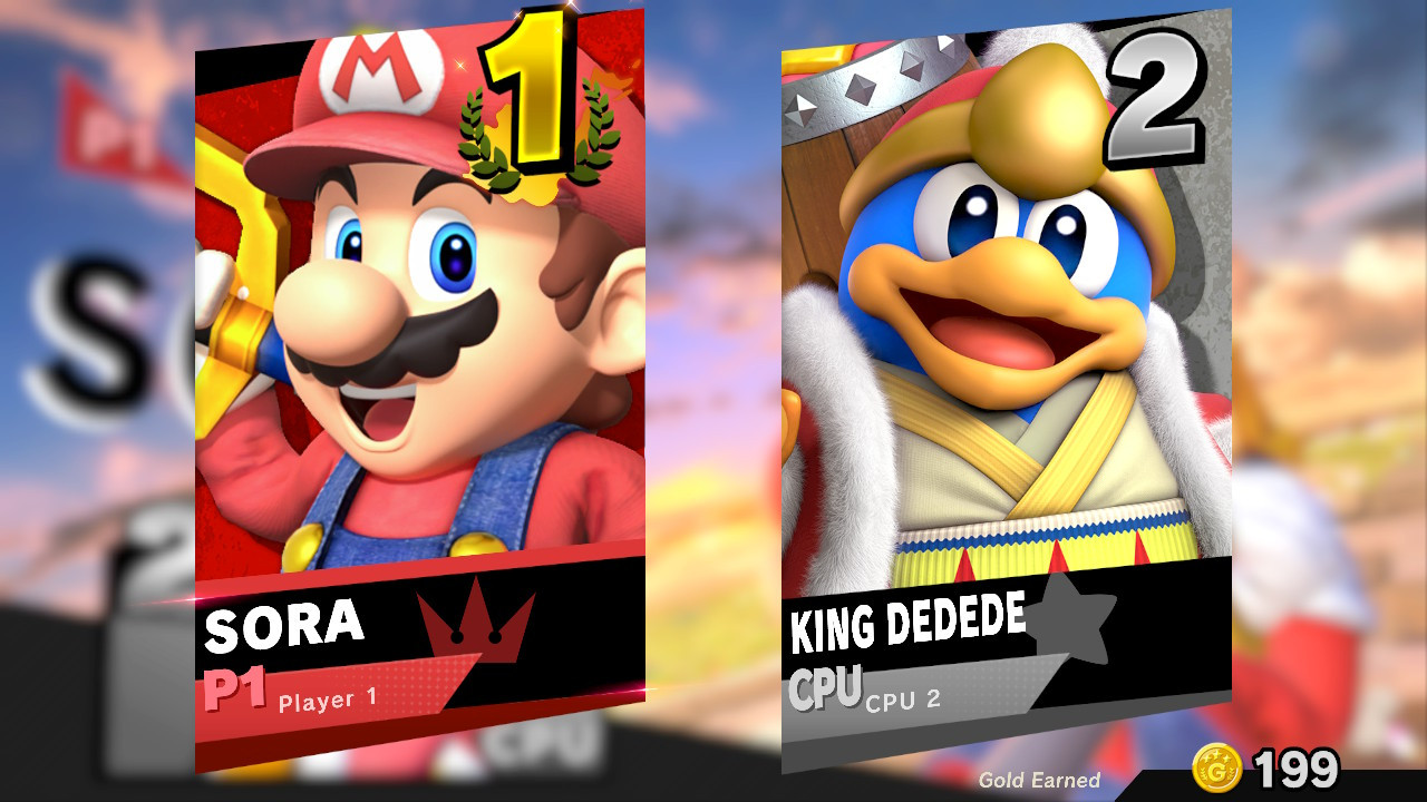 Mario Over Sora Mod for Super Smash Bros. Ultimate | SSBU Mods