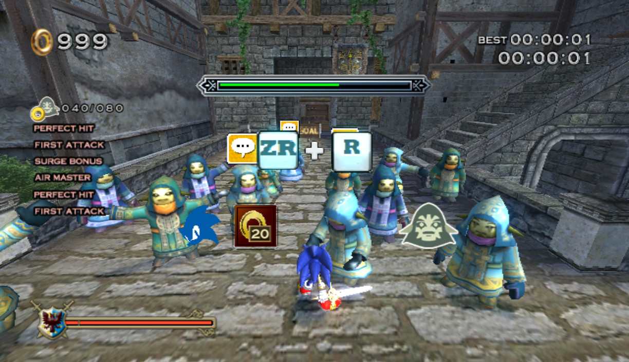 Right stick as sword swing(And other buttons) Mod for Sonic and the ...