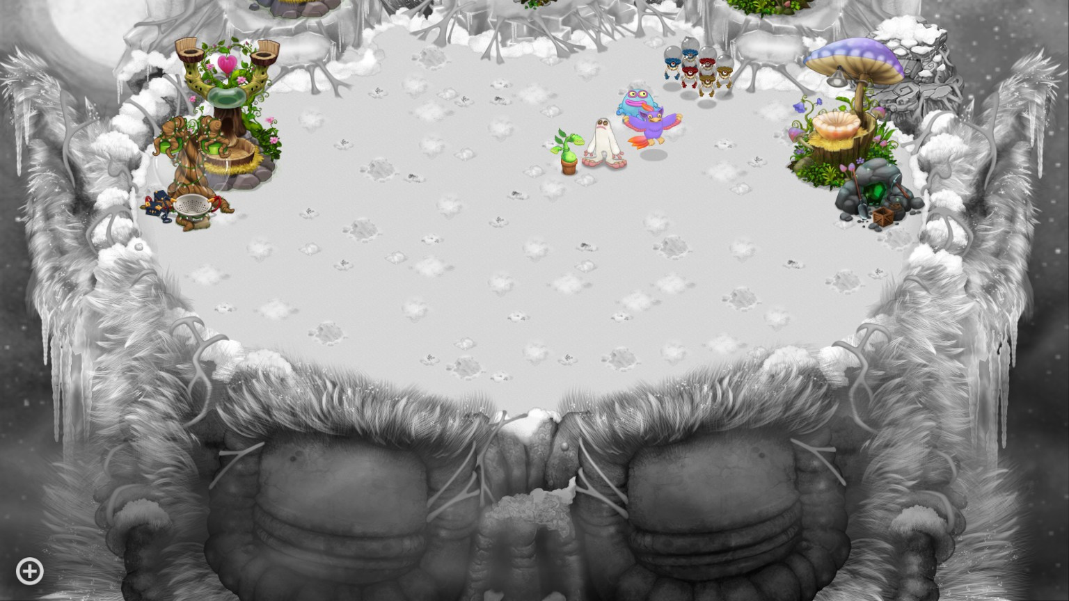 B&W Cold Mirror Island [My Singing Monsters] [Mods]