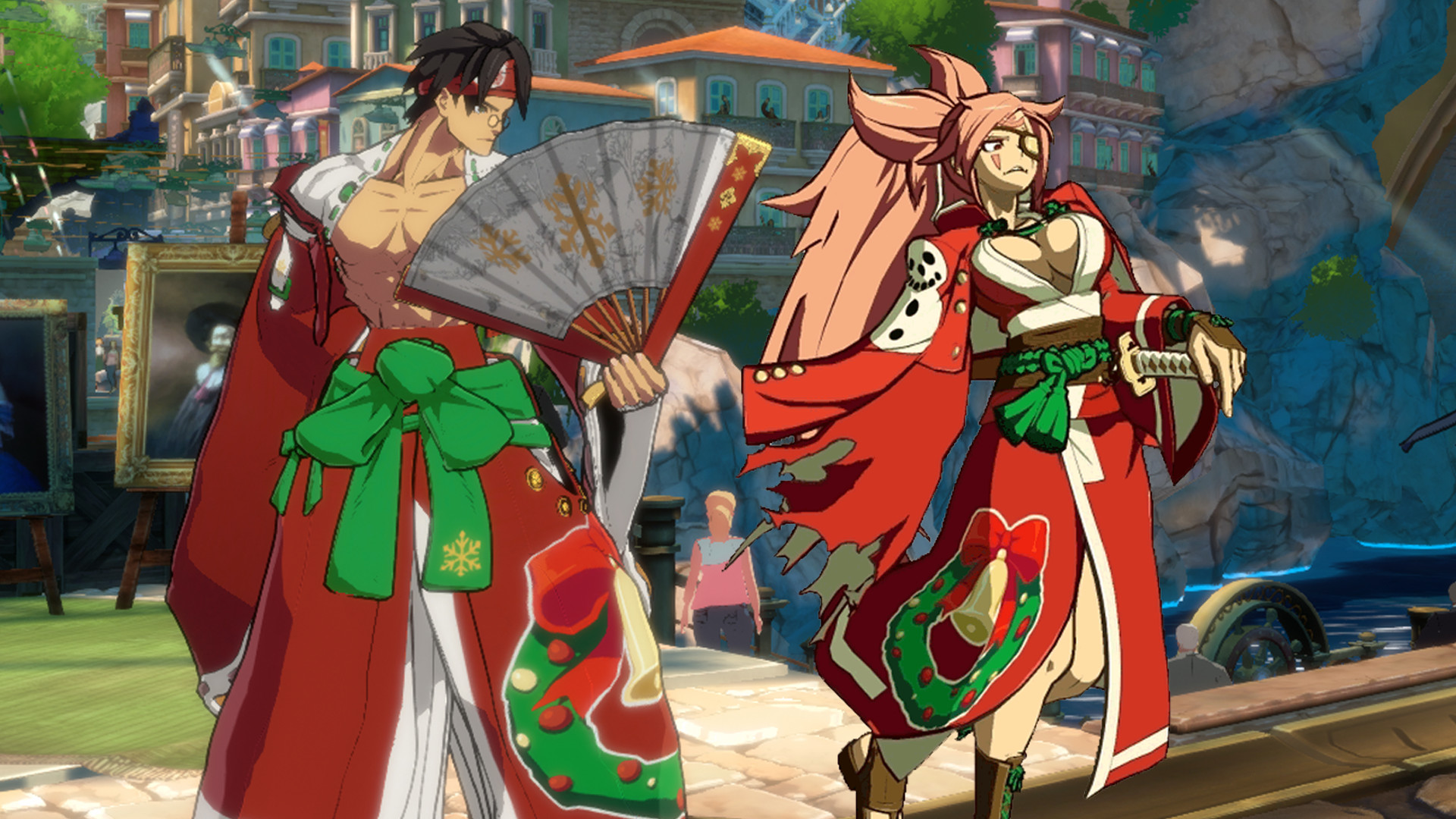 Christmas Anji Skin Mod for GUILTY GEAR -STRIVE- | GGST Mods