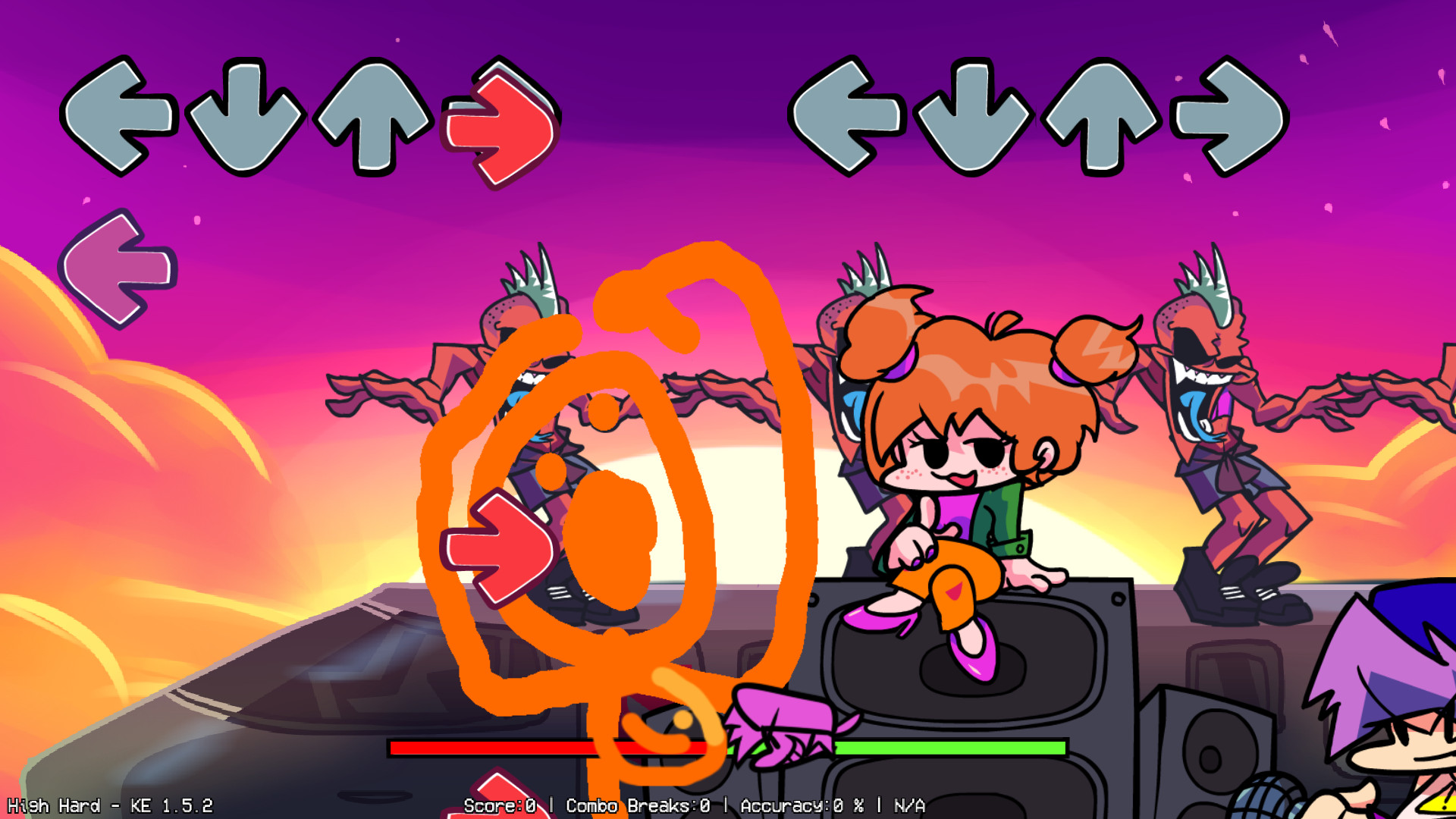 Vs Stickman D-sides Mod for Friday Night Funkin' | FNF Mods