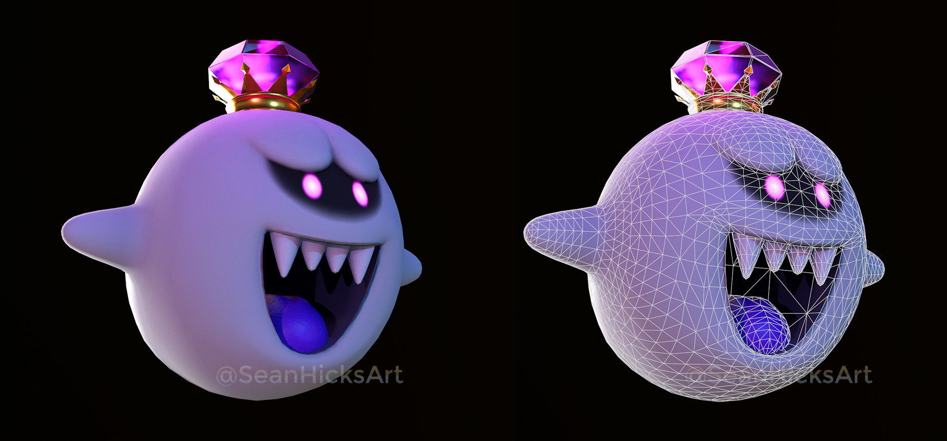 Luigi's Mansion King Boo Mod for Mario Party Superstars | MPS Mods