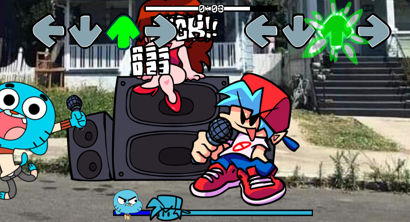 fnf vs gumball mod(beta version 2.0) Mod for Friday Night Funkin' | FNF ...