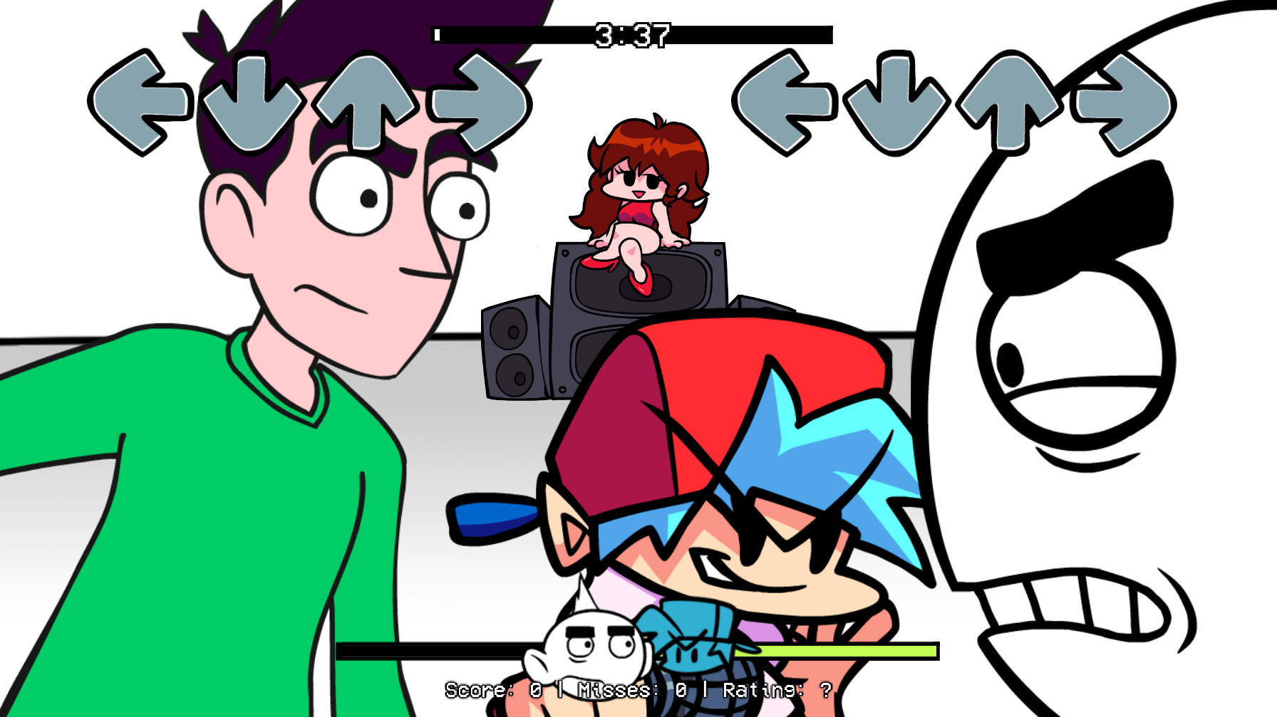 VS Hater | [FULL WEEK] Song: "Para los HATERS" Mod for Friday Night ...