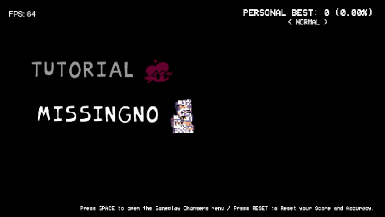 Friday night funkin Missingno(9 keys rechart) Fnf Mod for Friday Night ...