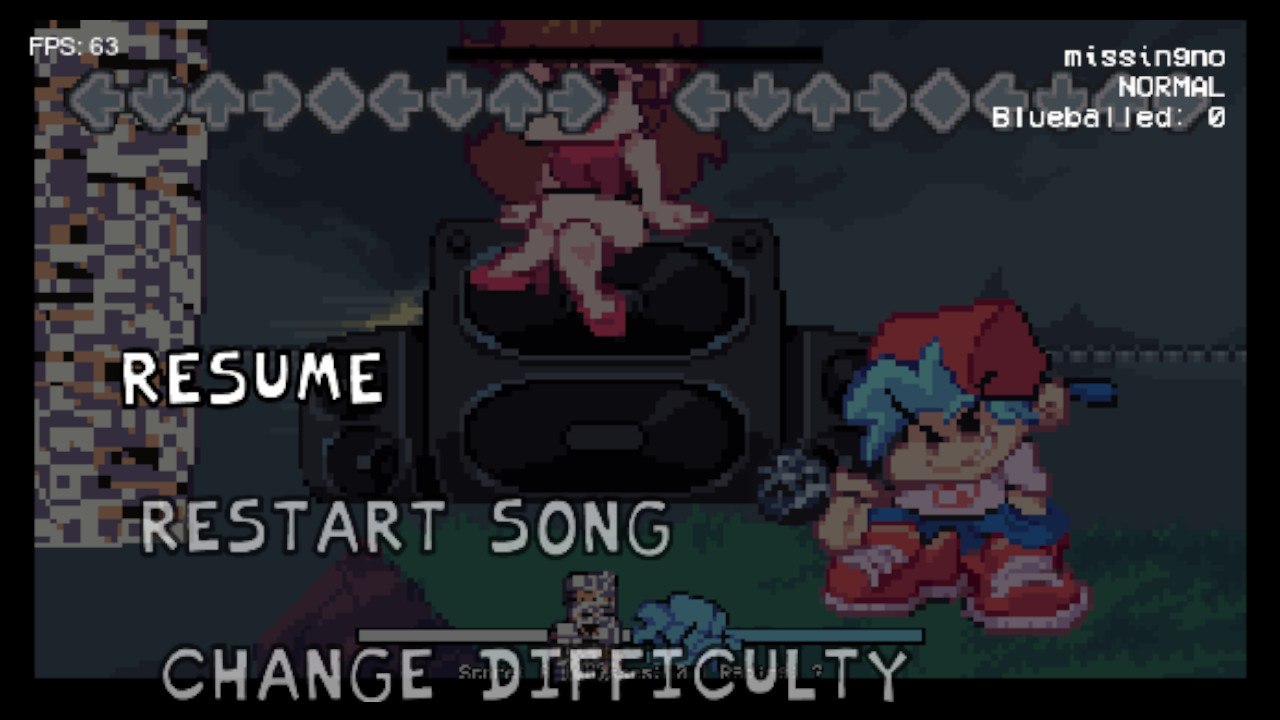 Friday night funkin Missingno(9 keys rechart) Fnf Mod for Friday Night ...