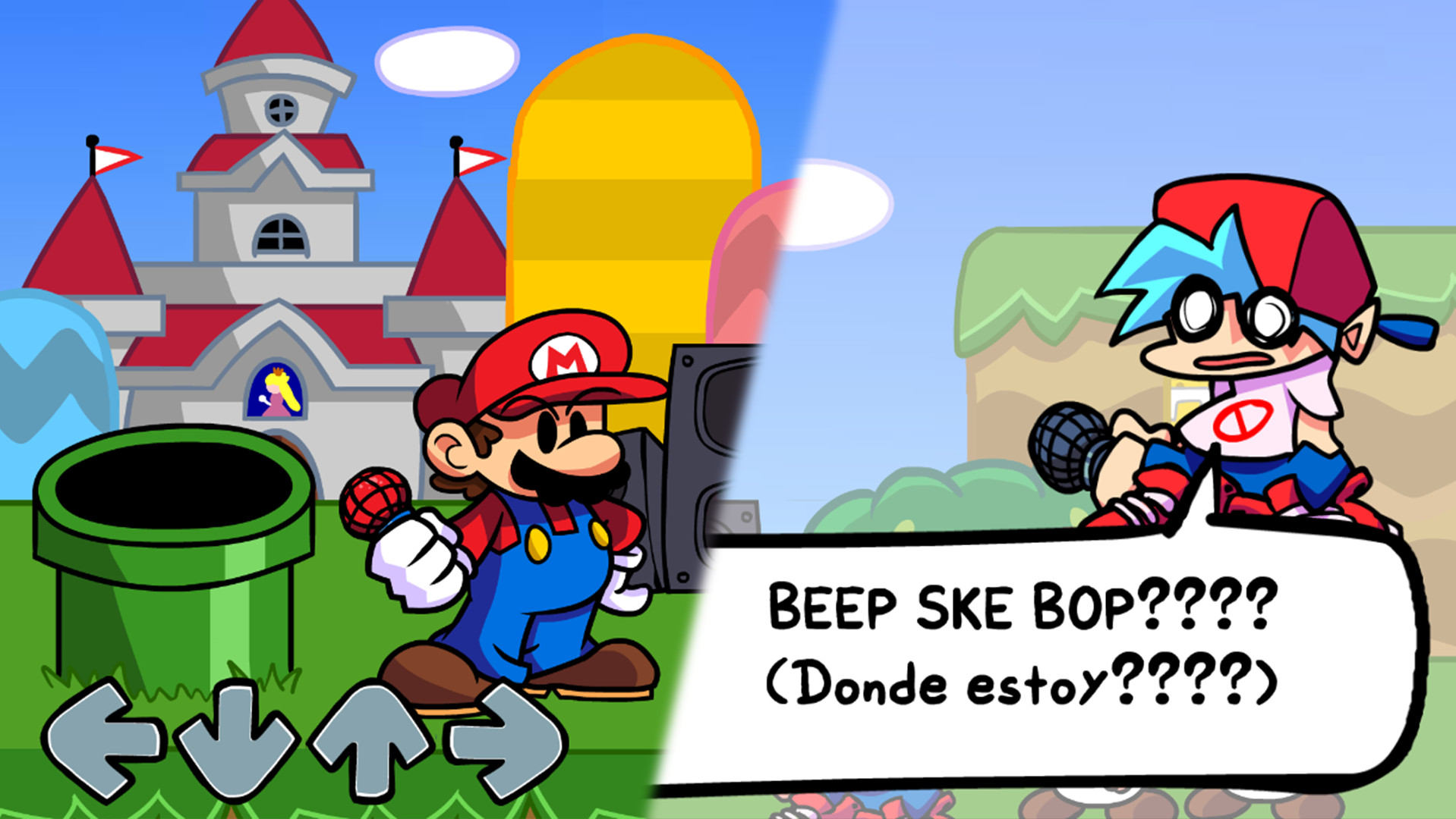 FNF': VS. Mario Rebooted: TRADUCIDO AL ESP-LATAM Mod for Friday Night ...