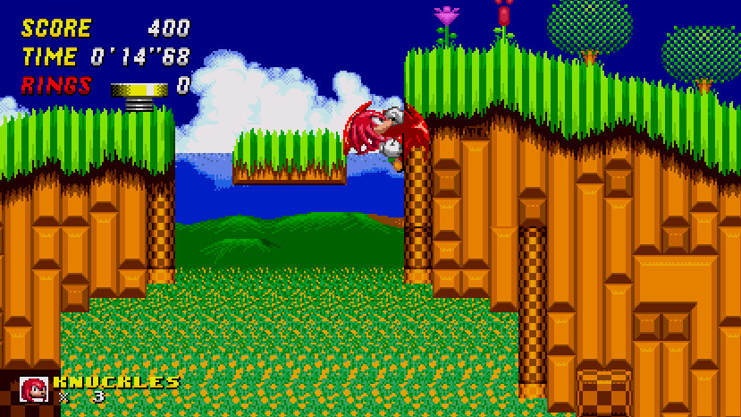 Full "Knuckles" Life Text [Sonic The Hedgehog 2 Absolute] [Mods]