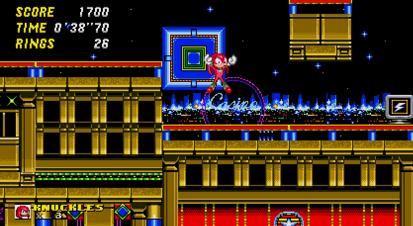 Full "Knuckles" Life Text [Sonic The Hedgehog 2 Absolute] [Mods]