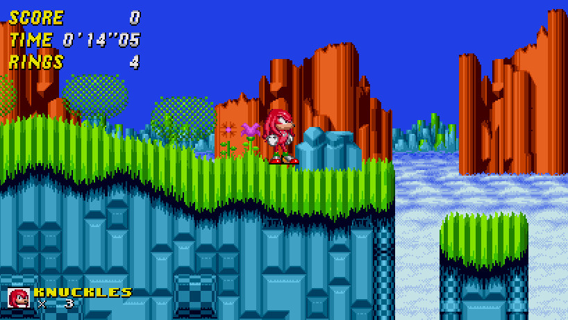 Full "Knuckles" Life Text [Sonic The Hedgehog 2 Absolute] [Mods]