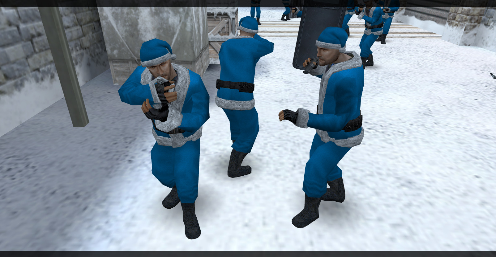 Christmas Santas Mod for Counter-Strike 1.6 | CS1.6 Mods