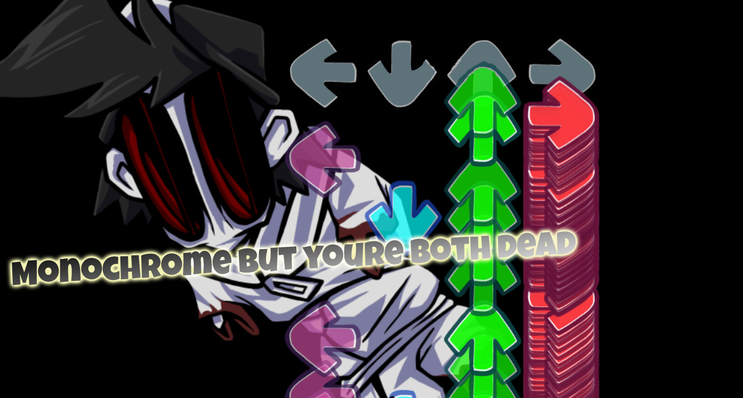 Monochrome and Missingno Hard mode Charts! [Friday Night Funkin'] [Mods]