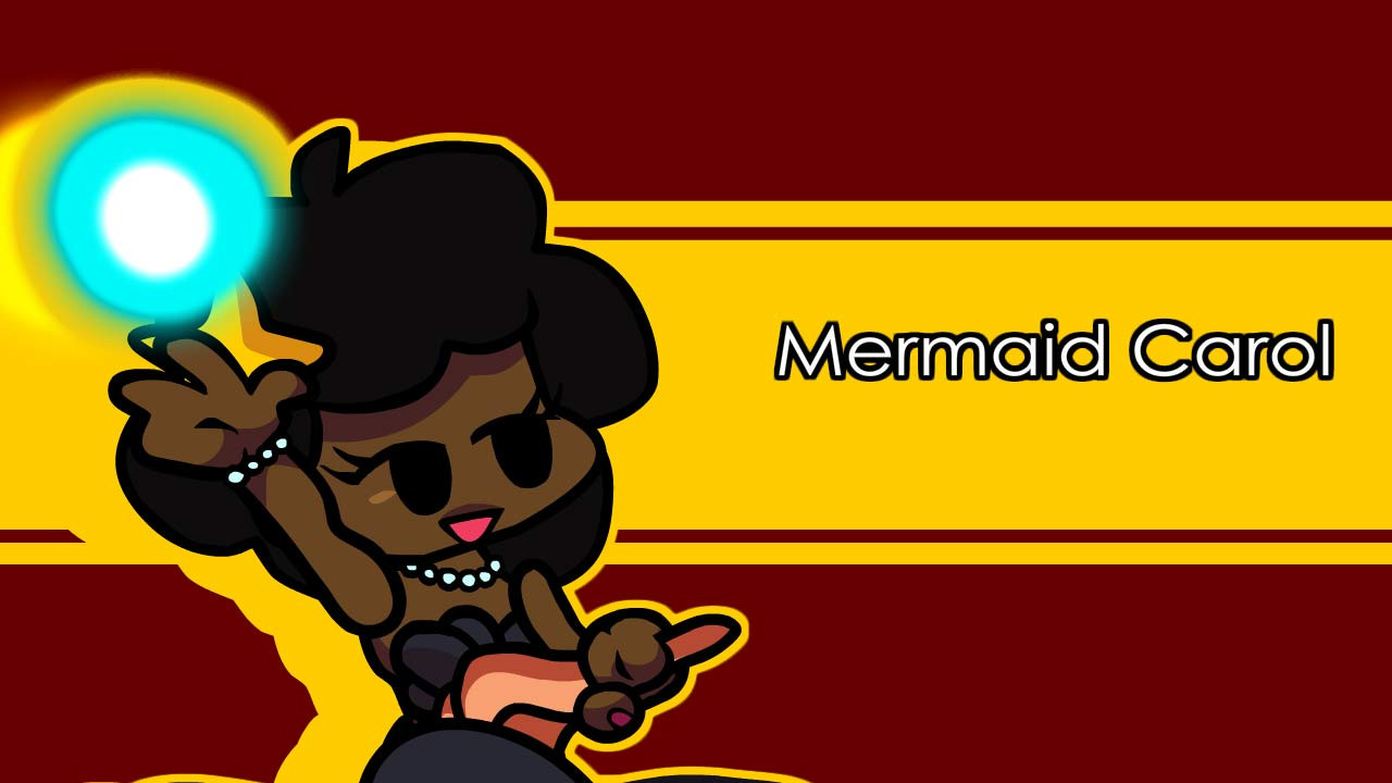 Mermaid Carol Over Mermaid GF Mod for Friday Night Funkin' | FNF Mods