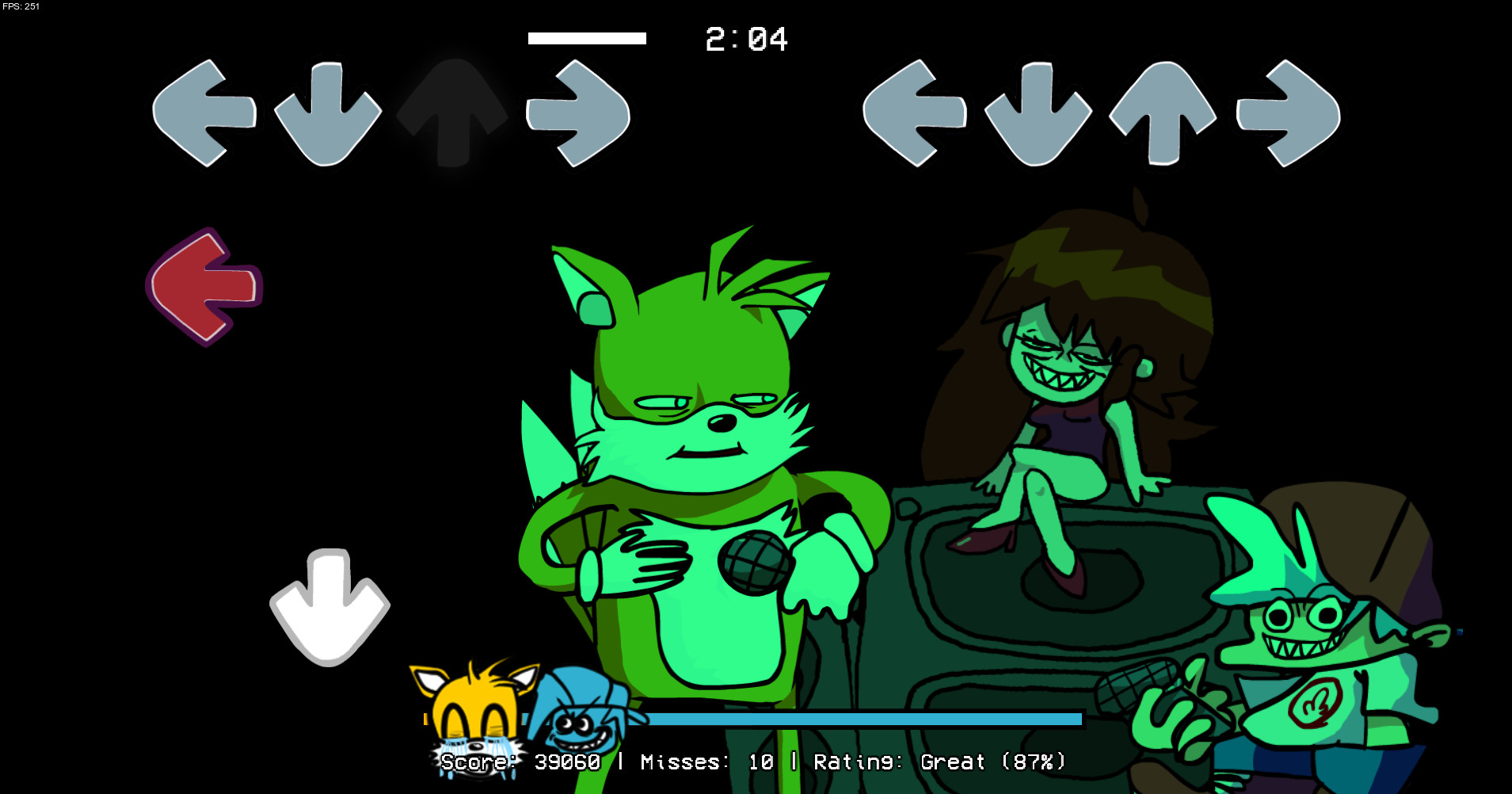 FNF: TGT HIGH EFFORT PSYCH PORT (+RECHARTS) Mod for Friday Night Funkin ...