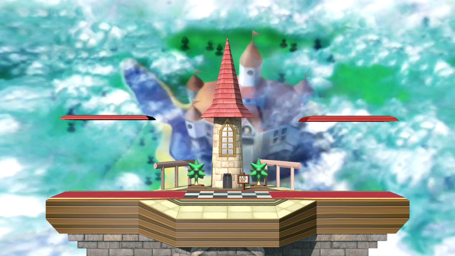 More Competitive Peach's Castle 64 Mod for Super Smash Bros. Ultimate ...