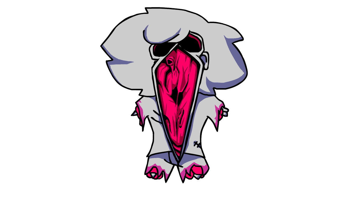 Monochrome but Rebecca Doddles sings it Mod for Friday Night Funkin ...