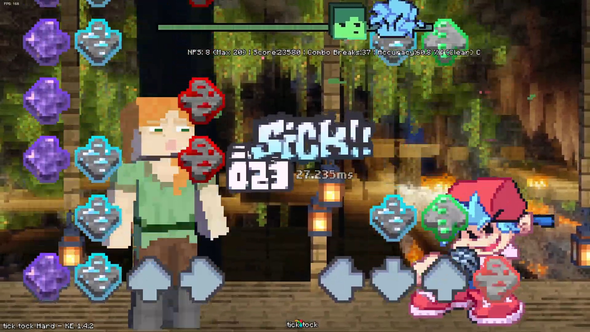 Vs Steve And Alex Overcharted [Friday Night Funkin'] [Mods]