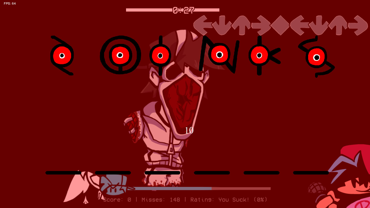 FNF Monochrome 9k Rechart (NOW WITH HELL MODE!) Mod for Friday Night ...