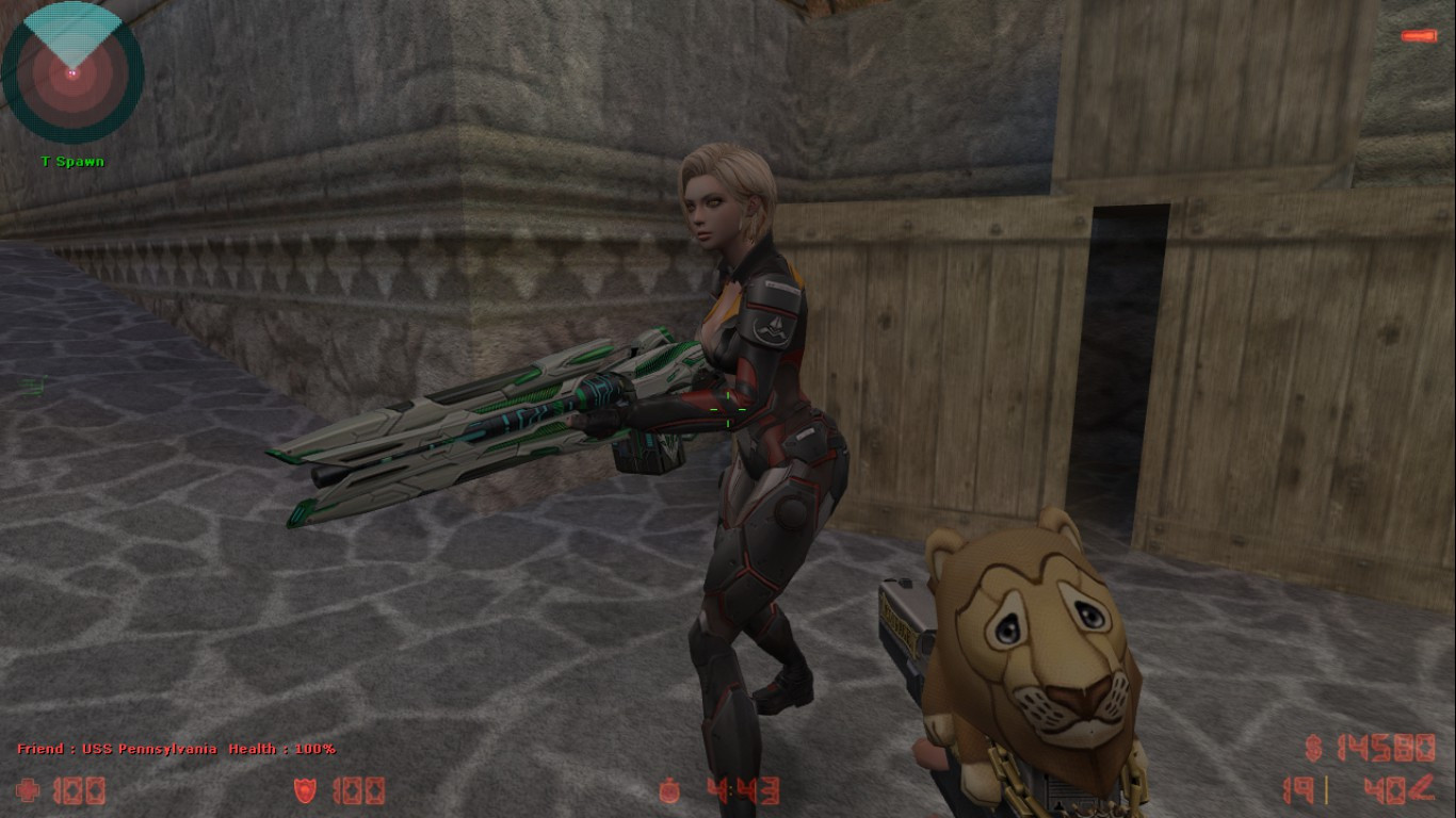 CS:NZ Super Soldier Jennifer Mod for Counter-Strike 1.6 | CS1.6 Mods