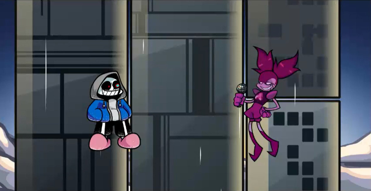 The Chucklehead Duel|Sans Vs. Spinel Sings Ejected Mod for Friday Night ...