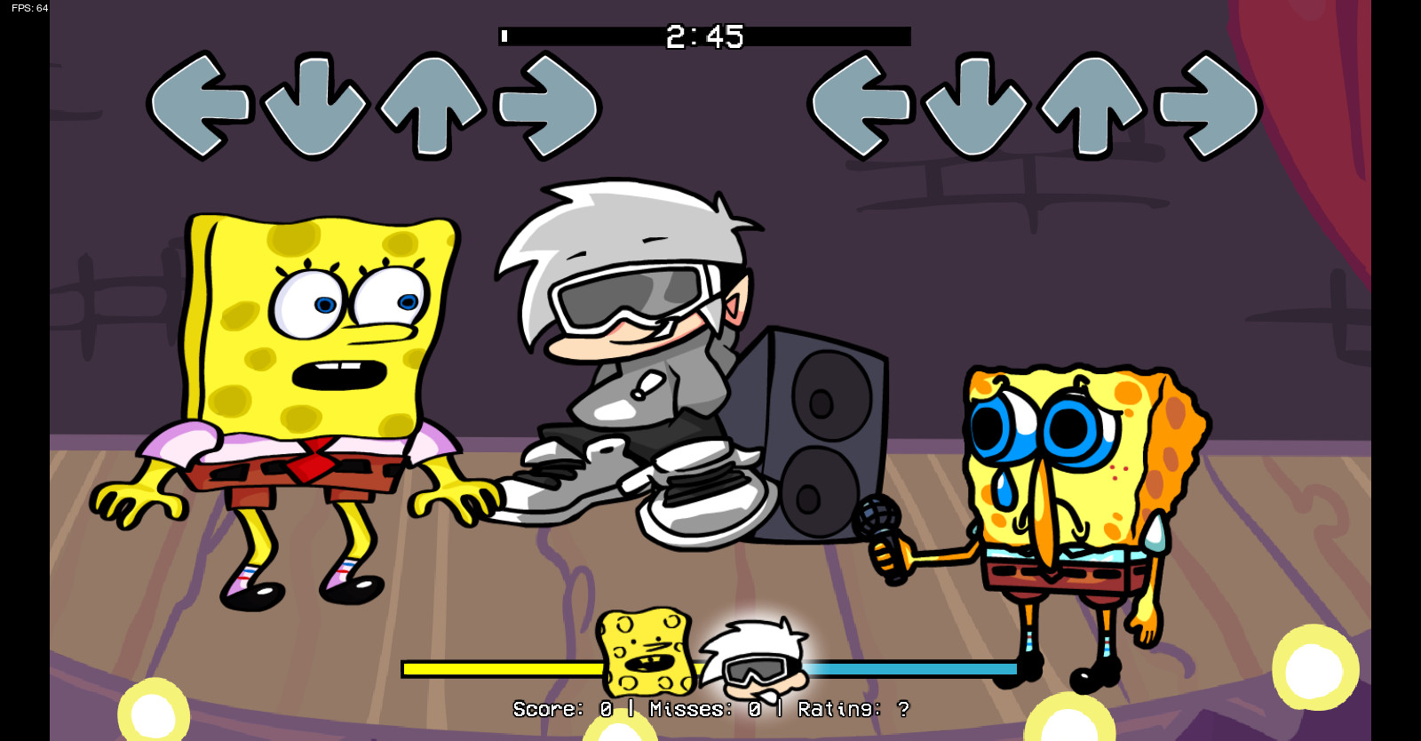 Playable Sad Spunch Bob [Friday Night Funkin'] [Mods]