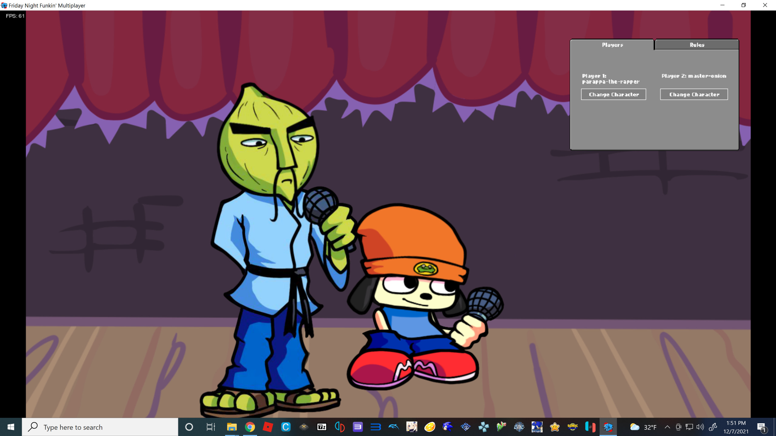Parappa For FNF MultiPlayer [Friday Night Funkin'] [Mods]
