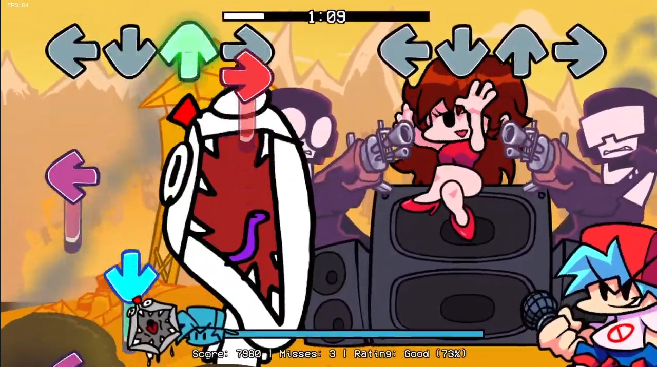 Ugh but Its hat guy cover (playable) [Friday Night Funkin'] [Mods]