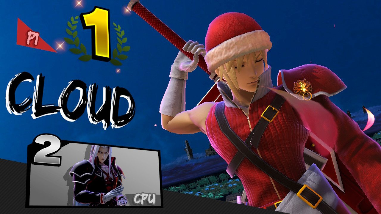 Santa Cloud Mod for Super Smash Bros. Ultimate | SSBU Mods